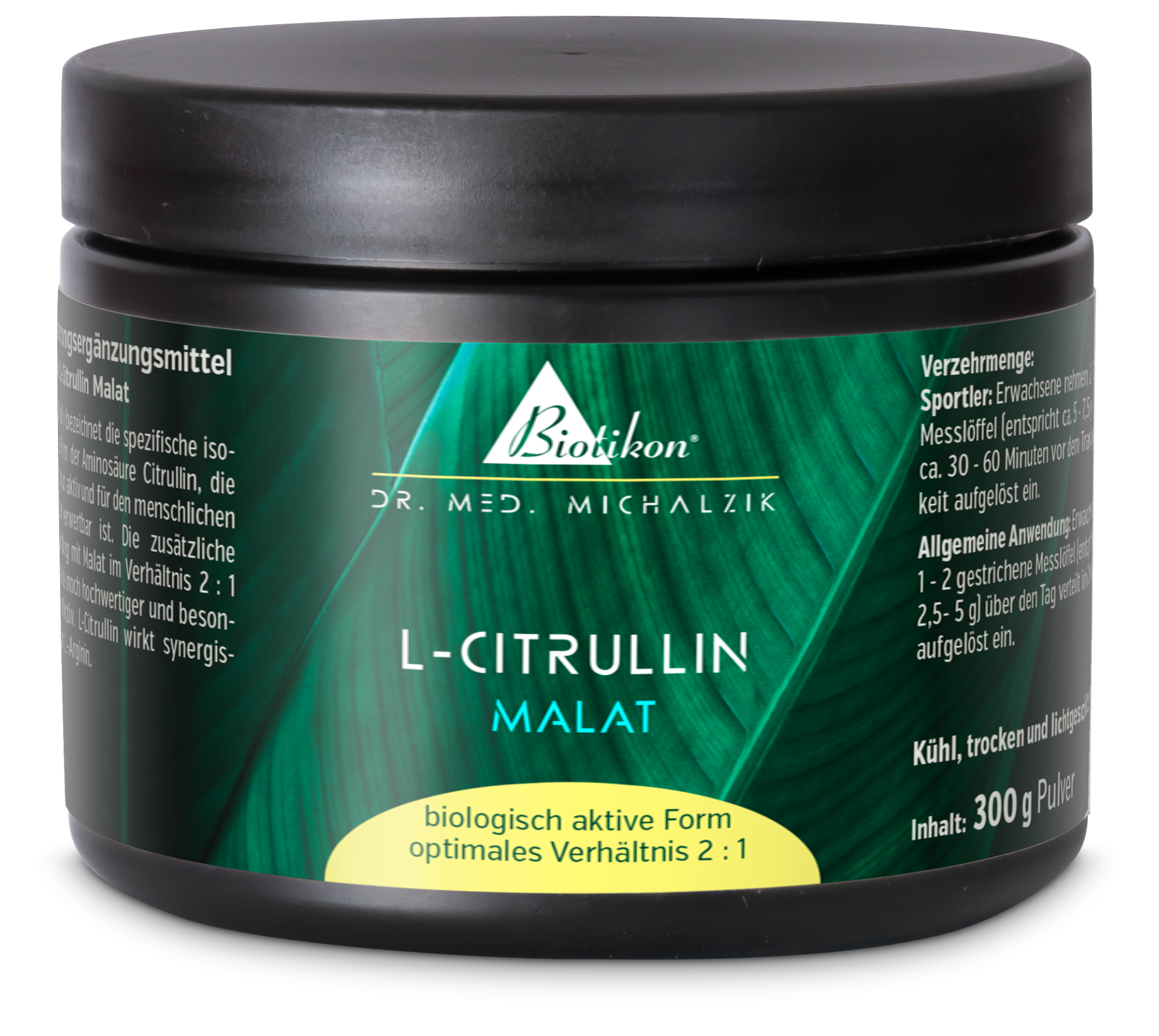 L-Citrullin-Malat-Pulver – biotikon®